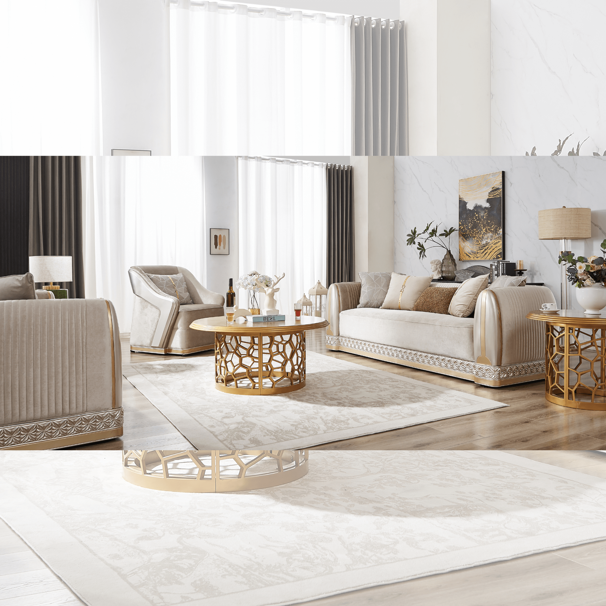 Living Room Sets – Homey Design Inc.