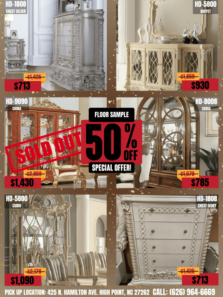 FLOOR MODEL PROMO – Homey Design Inc.