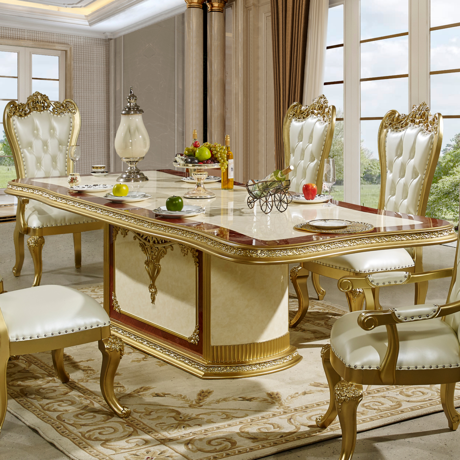 HD-5138 – DINING TABLE – Homey Design Inc.