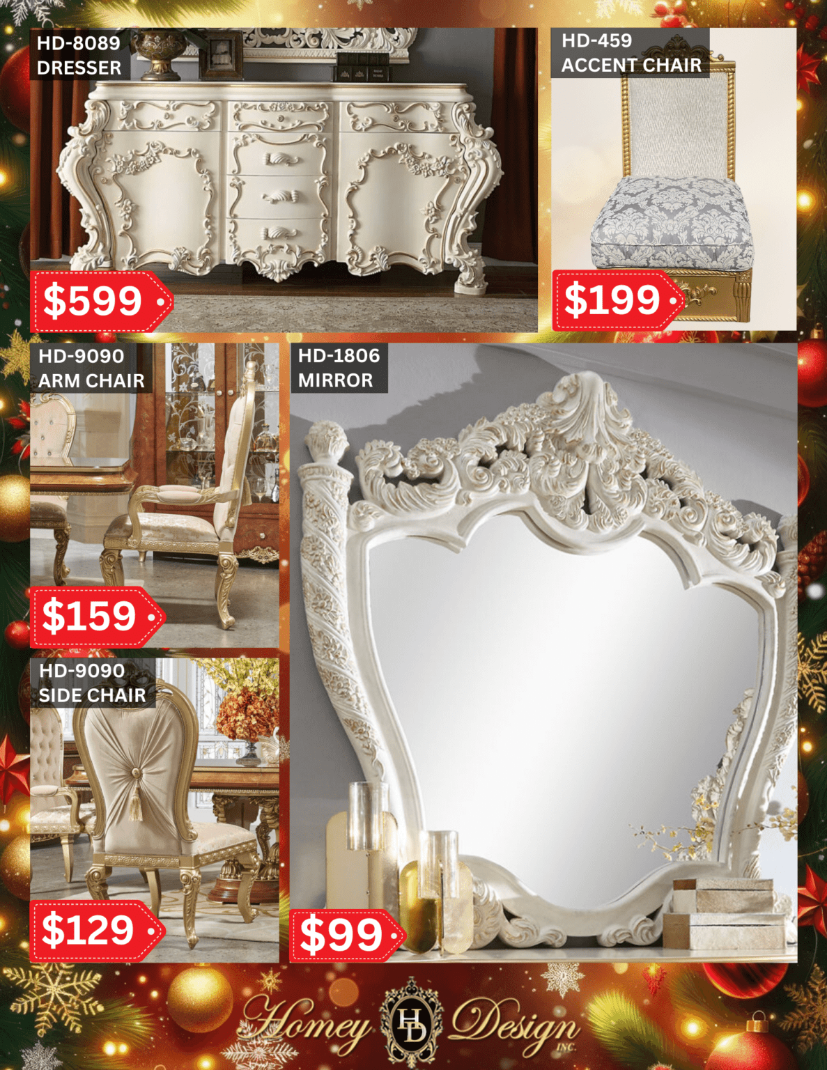 FLOOR MODEL PROMO – Homey Design Inc.